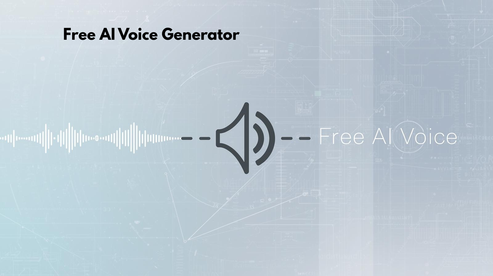 Free AI Voice Generator